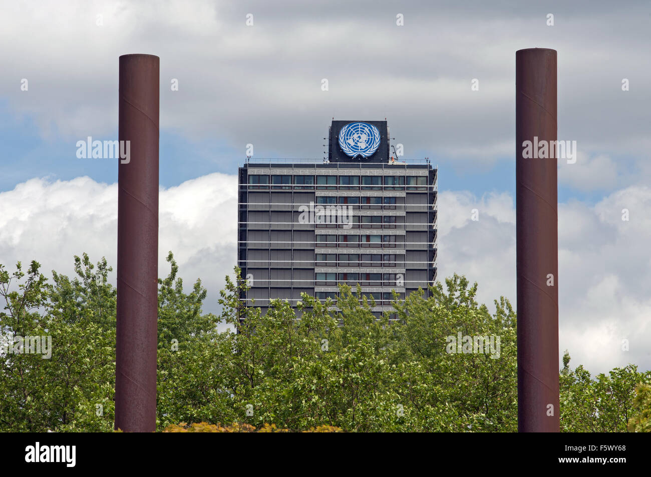 United Nations building, Bonn, North Rhine-Westphalia, Germany Stock ...