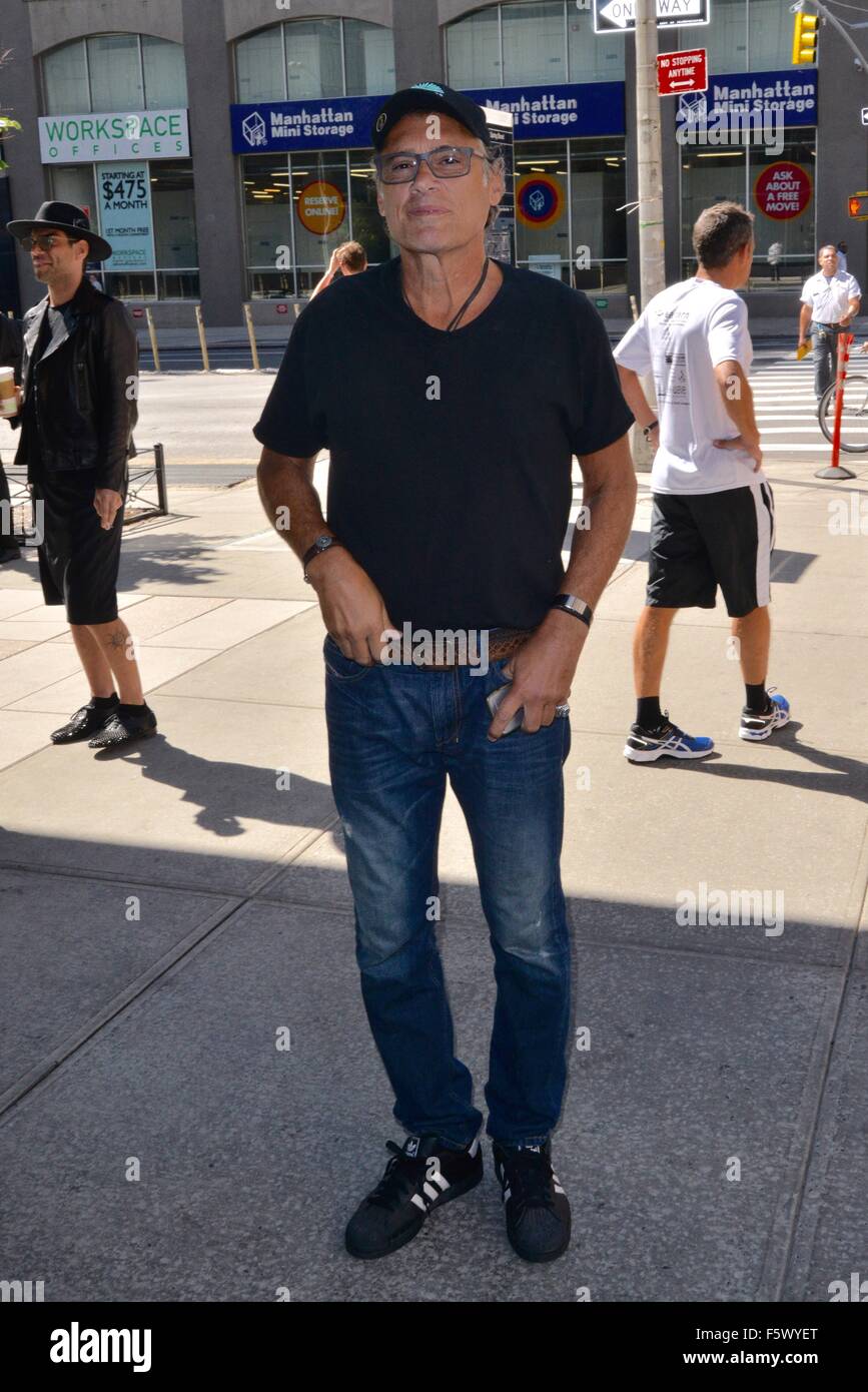 Steven Bauer out in New York Featuring: Steven Bauer Where: Manhattan ...