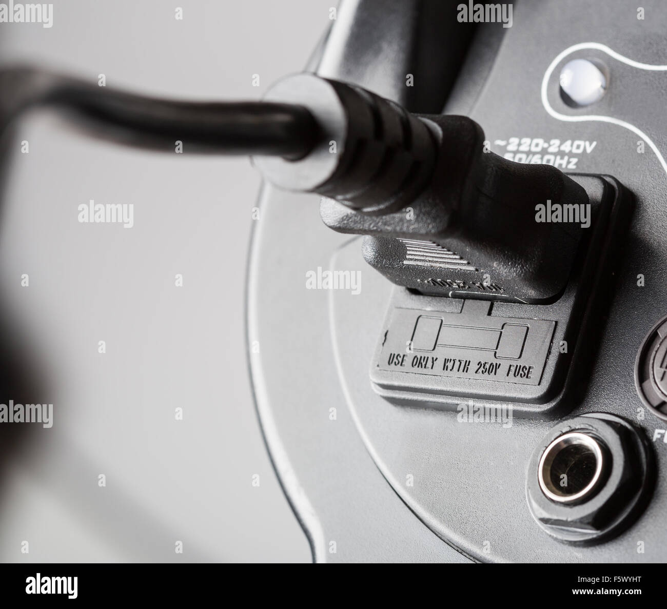 Closeup of system unit cable Stock Photo - Alamy