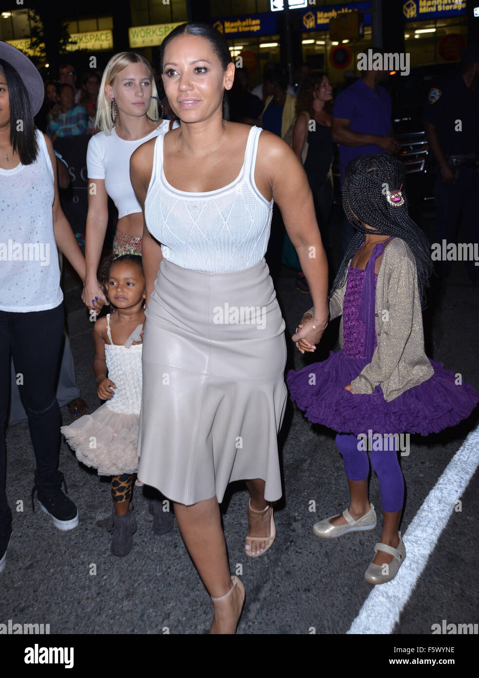 Mel b and family hi-res stock photography and images - Alamy