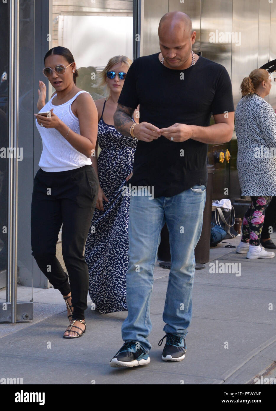 Mel b and family hi-res stock photography and images - Alamy