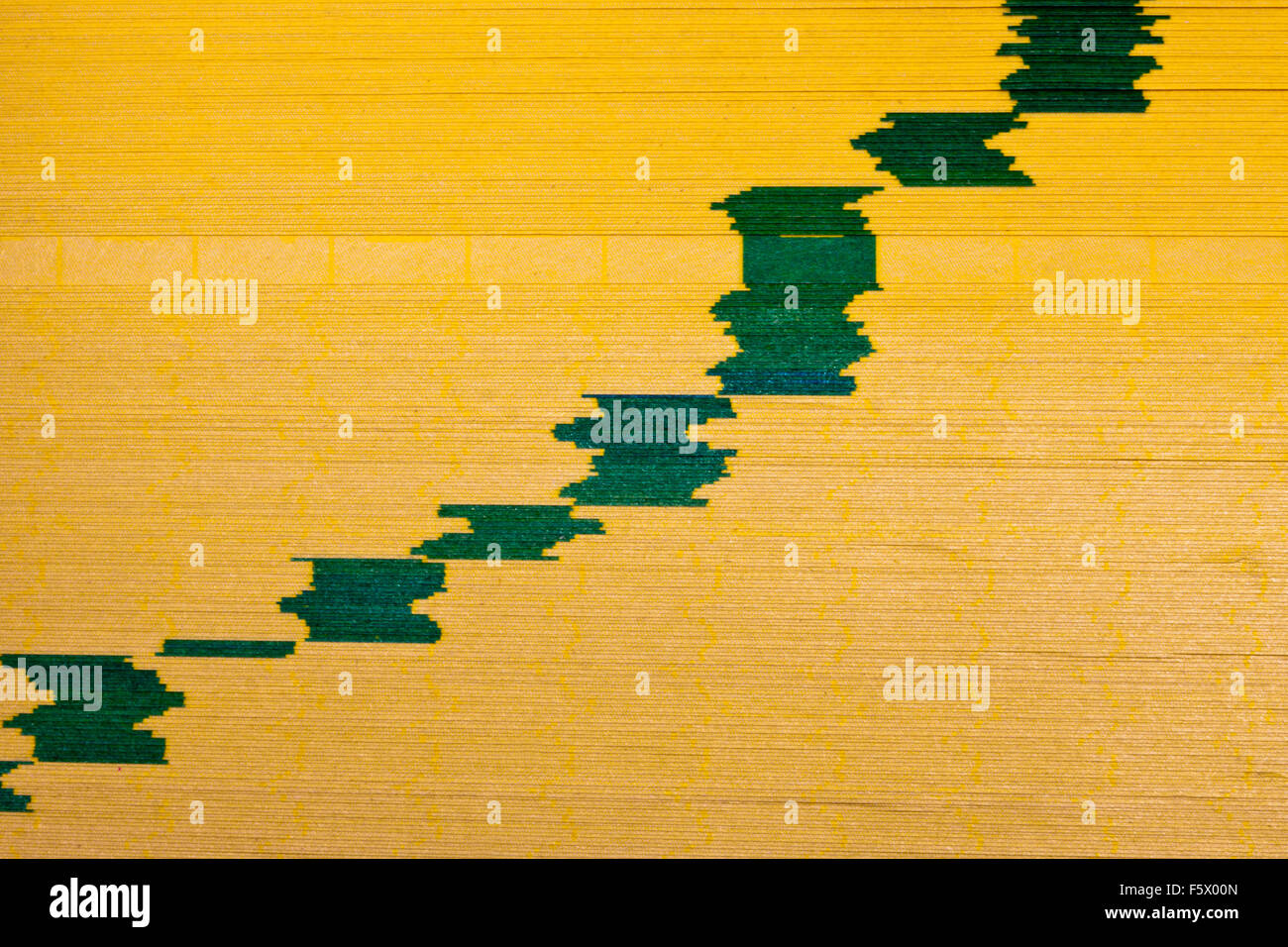 Close-up view of yellow pages book. Background or texture Stock Photo ...