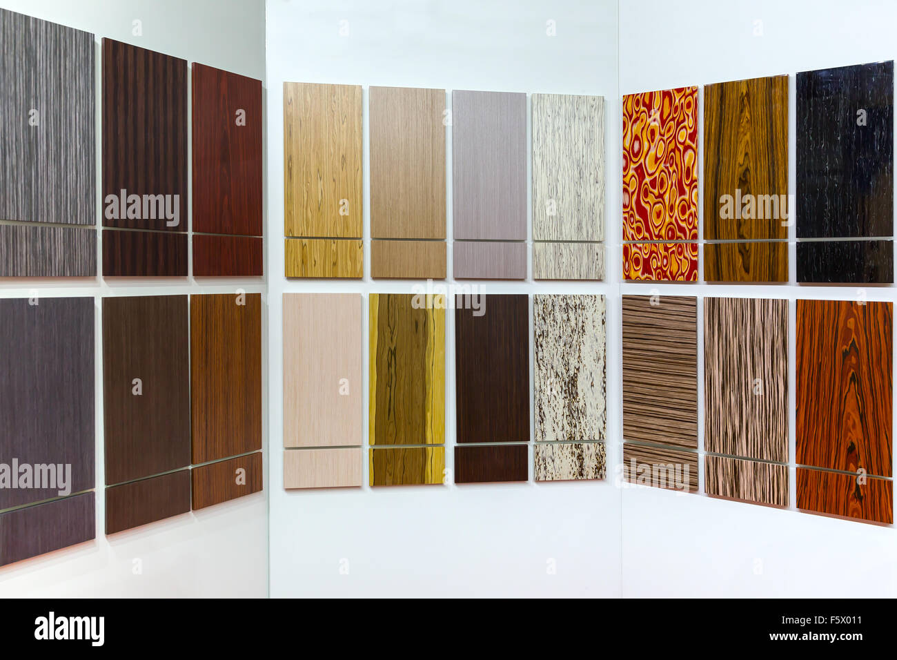 Set of different colorful wooden doors Stock Photo - Alamy