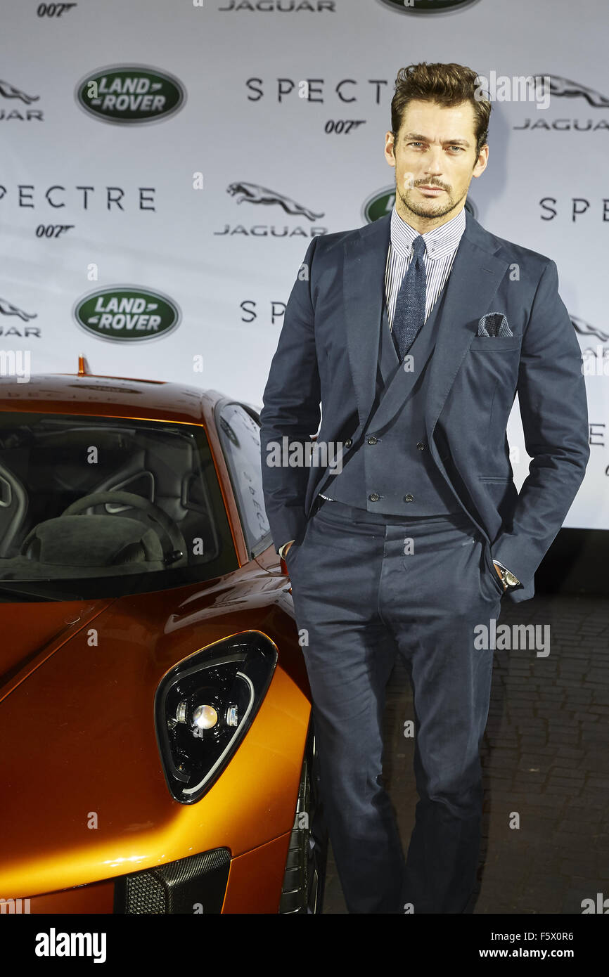 James Bond 007: Spectre Event 2015 Featuring: David Gandy Where ...