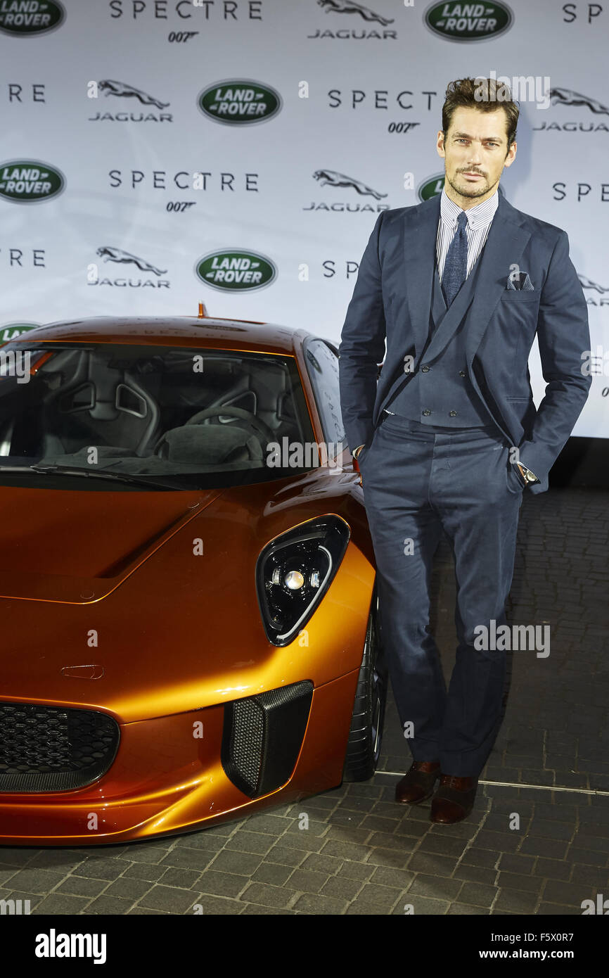 James Bond 007: Spectre Event 2015 Featuring: David Gandy Where ...