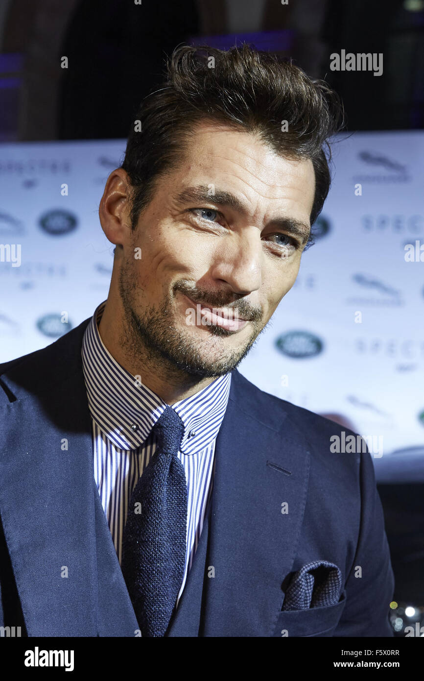 James Bond 007: Spectre Event 2015 Featuring: David Gandy Where ...