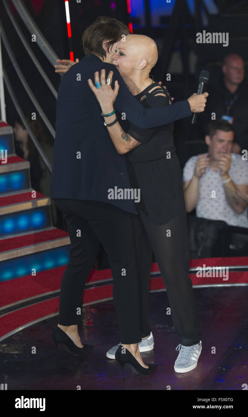 Gail Porter is evicted from the celebrity big brother house Featuring ...