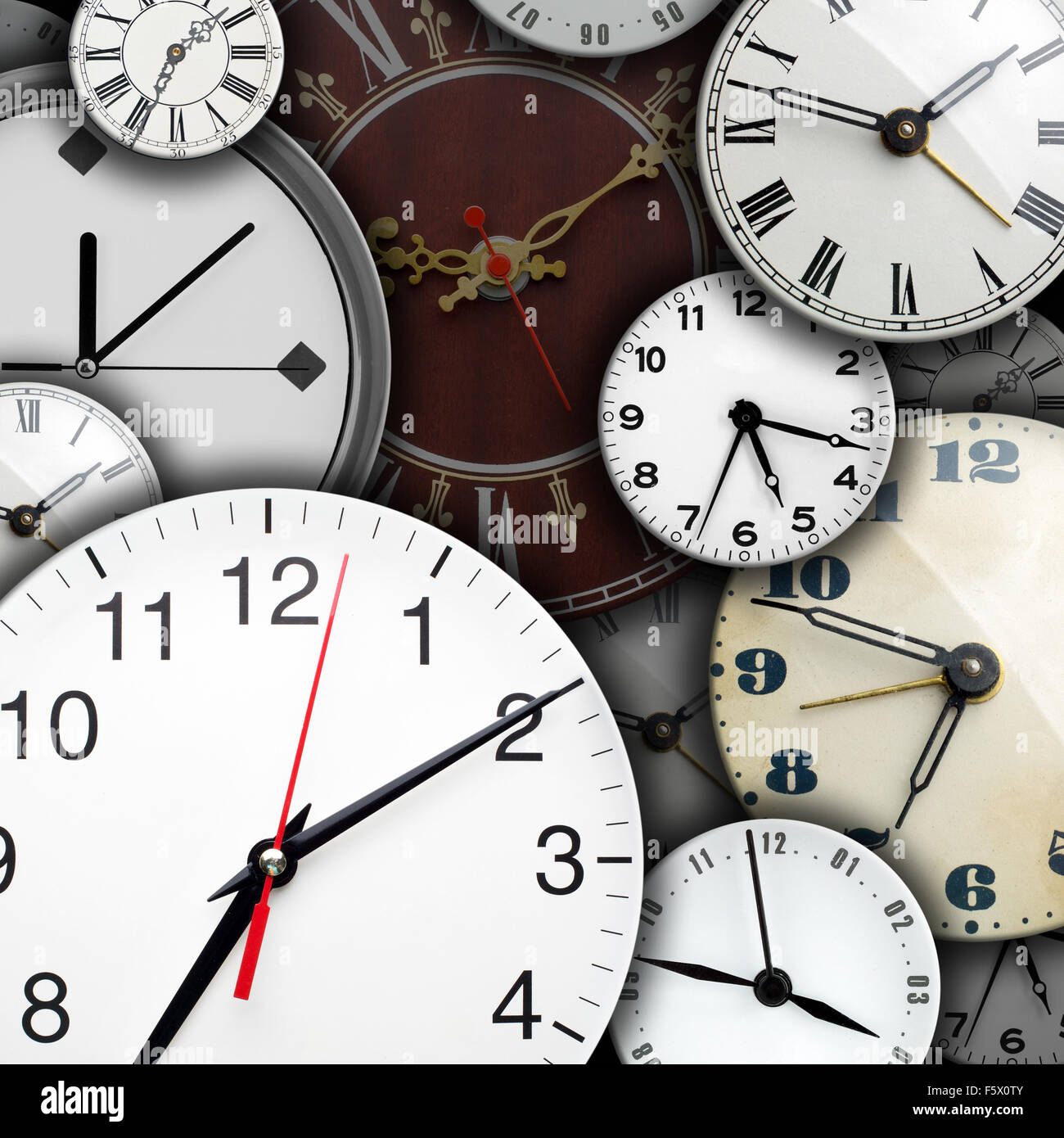 Vintage clock faces hi-res stock photography and images - Alamy