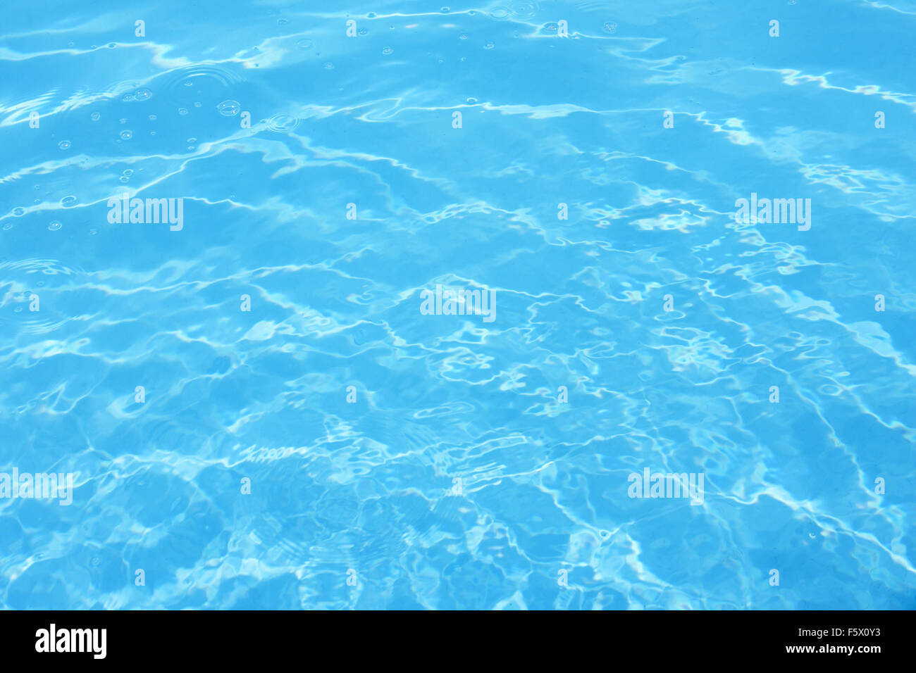Blue pool water ripples. Texture of background Stock Photo - Alamy