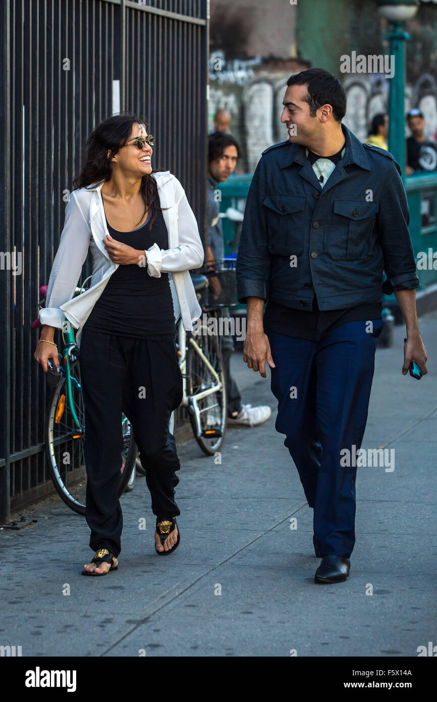 Michelle Rodriguez out and about in Soho with a male companion ...