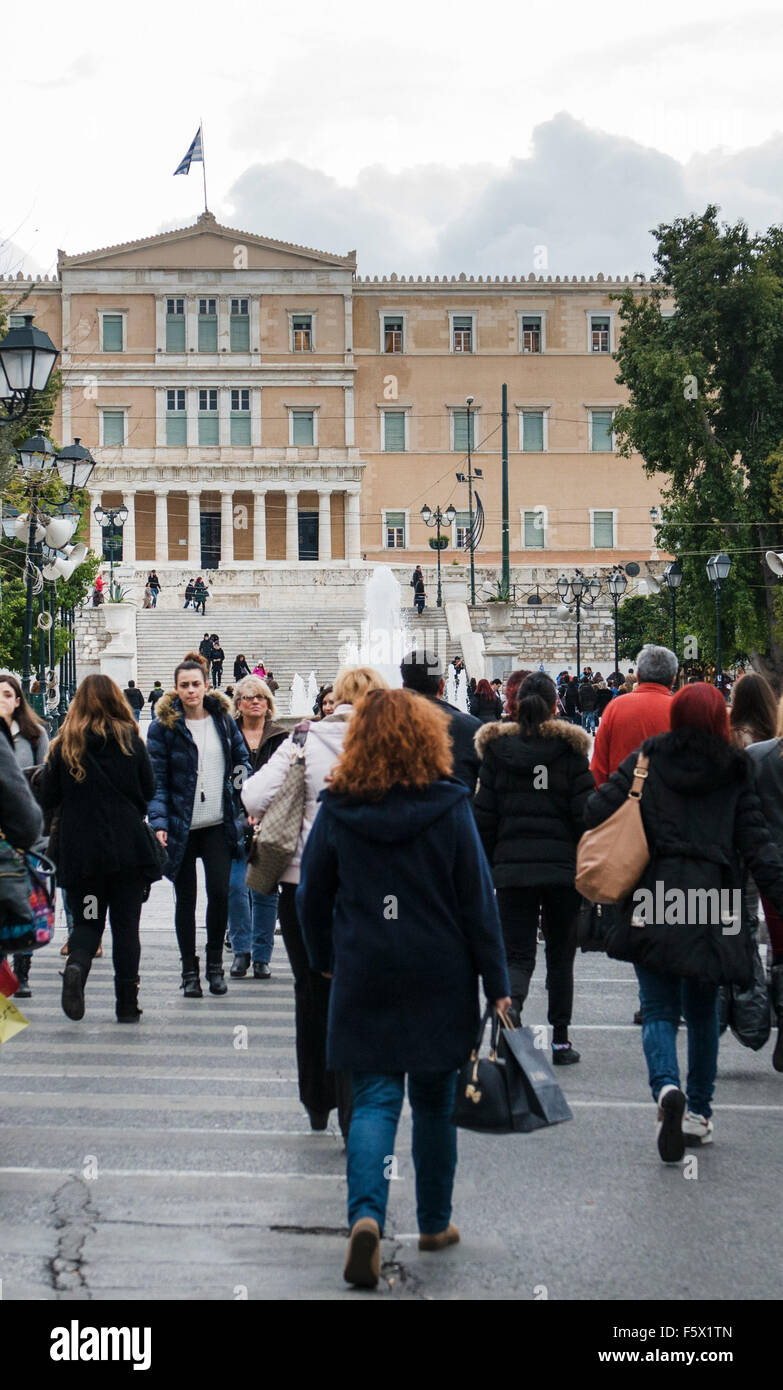 Syntagma sq hi-res stock photography and images - Alamy
