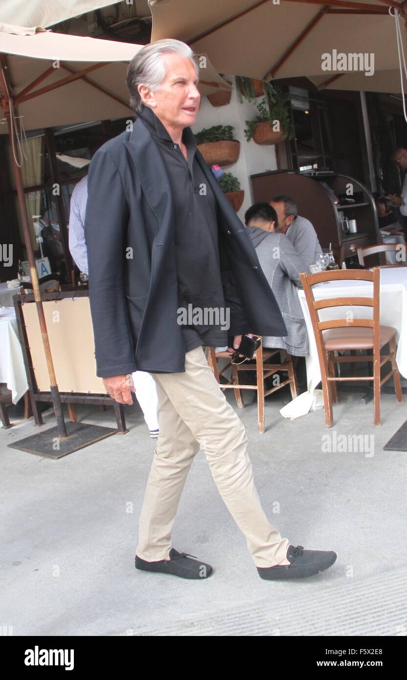 George Hamilton has lunch in Beverly Hills Featuring: George Hamilton ...