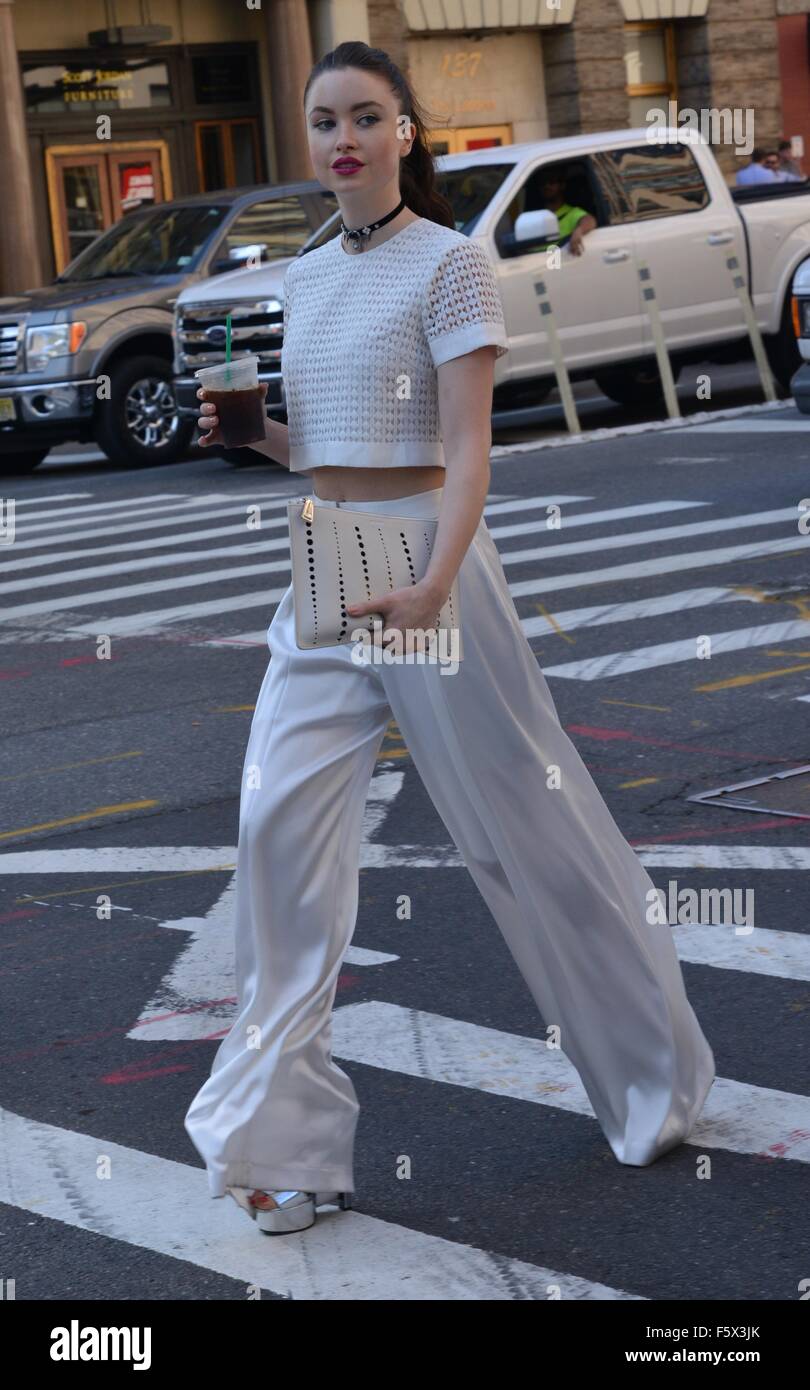 Emma Miller out in New York City Featuring: Emma Miller Where ...