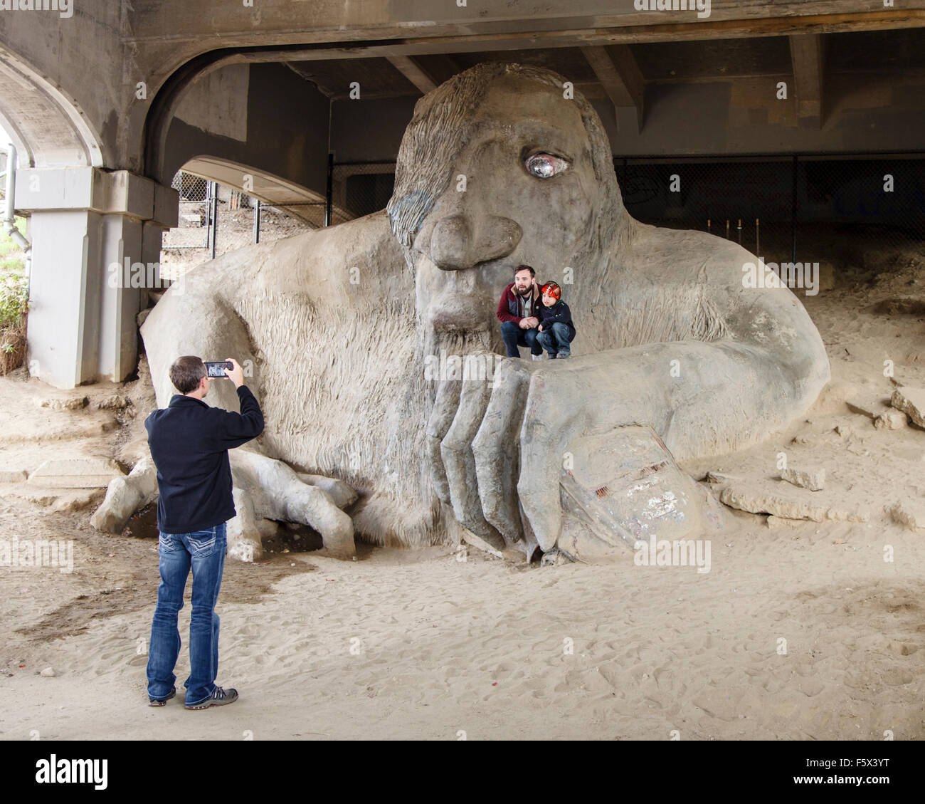 Fremont troll hi-res stock photography and images - Alamy