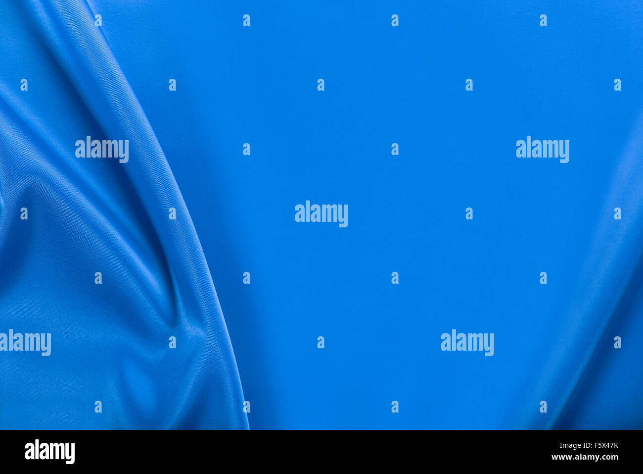 Blue silk satin Stock Photo - Alamy