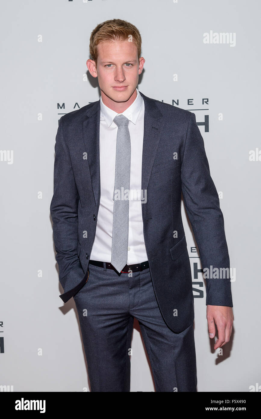 New York premiere of 'Maze Runner: The Scorch Trials' held at Regal E ...
