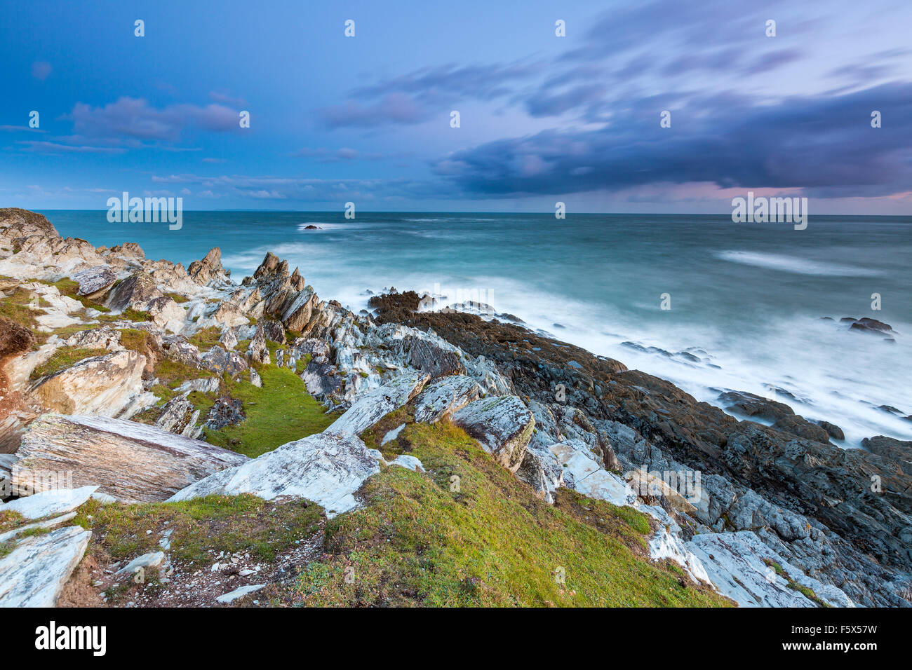 Morte Point, Mortehoe, North Devon, England, United Kungdom, Europe ...