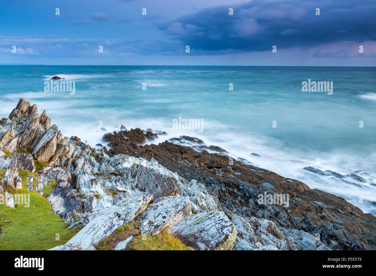 Morte Point, Mortehoe, North Devon, England, United Kungdom, Europe ...