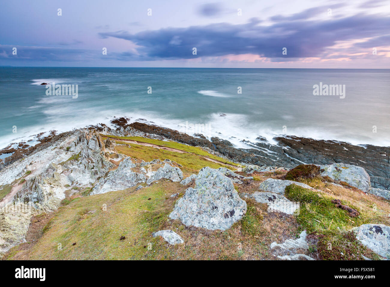Morte Point, Mortehoe, North Devon, England, United Kungdom, Europe ...