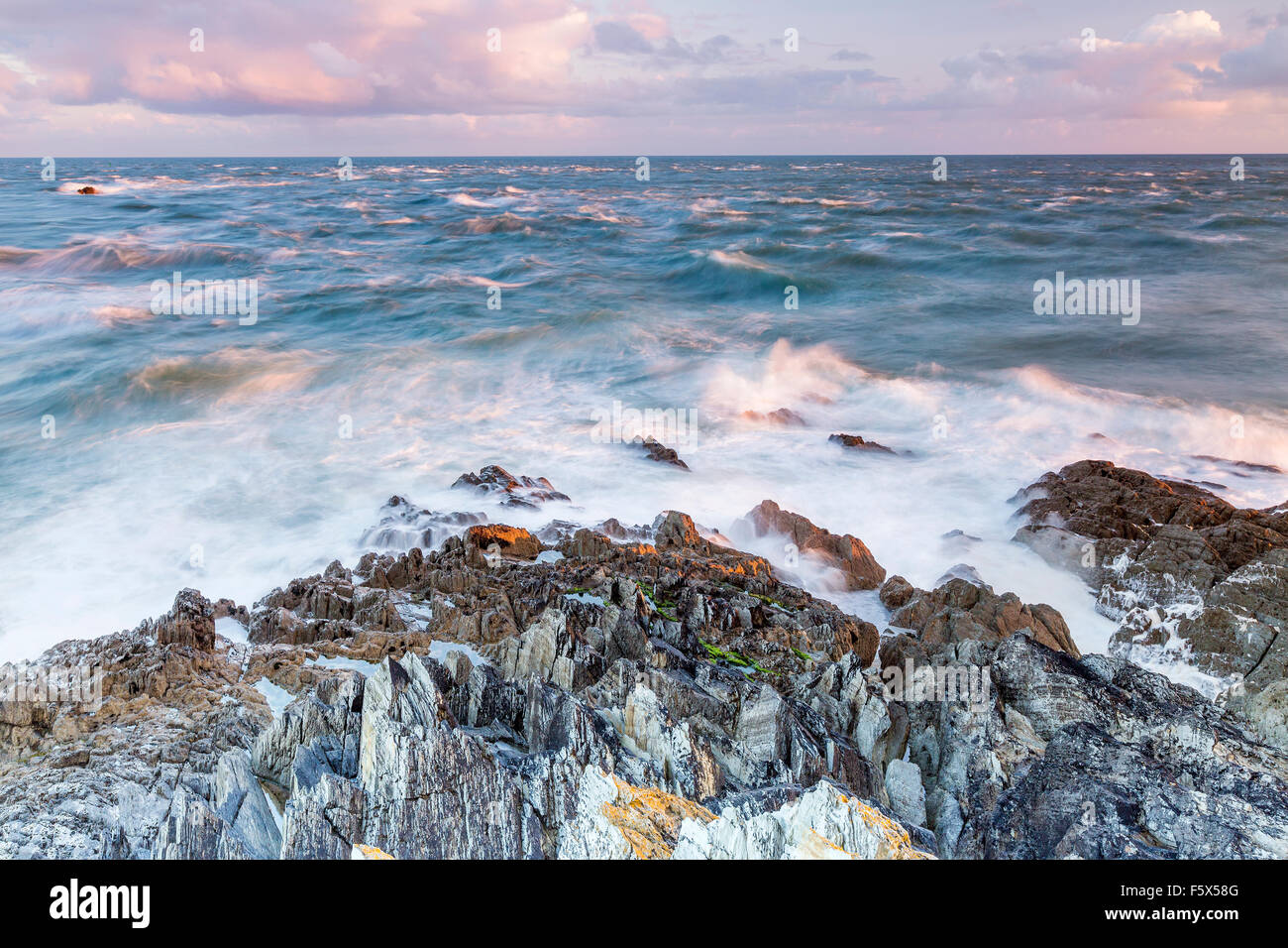 Morte Point, Mortehoe, North Devon, England, United Kungdom, Europe ...