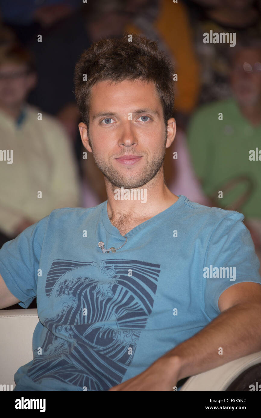 German ZDF TV talkshow Markus Lanz at Fernsehmacher-Studio Featuring ...