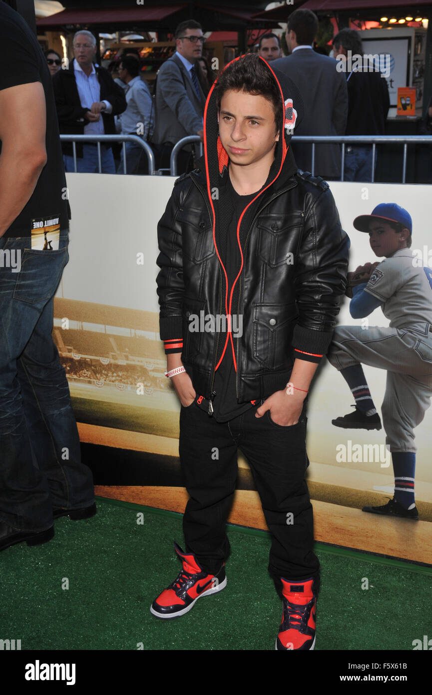 LOS ANGELES, CA - APRIL 5, 2010: Moises Arias at the premiere of his ...