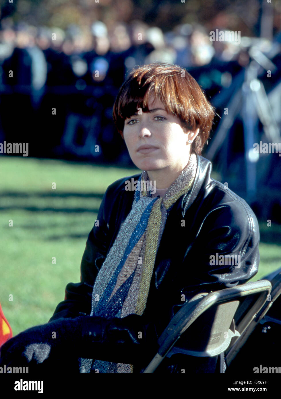 Washington, DC. 11-11-1990 Actress Dana Delaney at the Vietnam Veterans ...