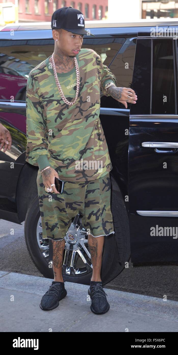 Tyga returning to his hotel in New York Featuring: Tyga Where: New York ...