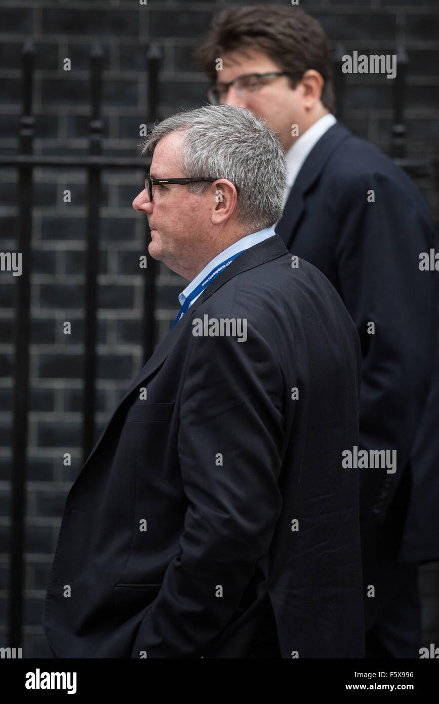 MI5 Chief Andrew parker leaves 10 Downing Street. Featuring: Andrew ...