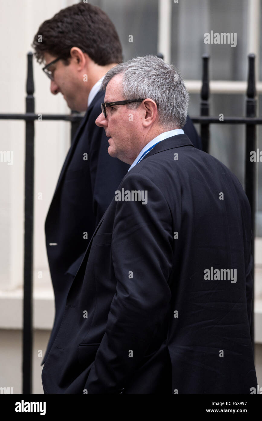MI5 Chief Andrew parker leaves 10 Downing Street. Featuring: Andrew ...