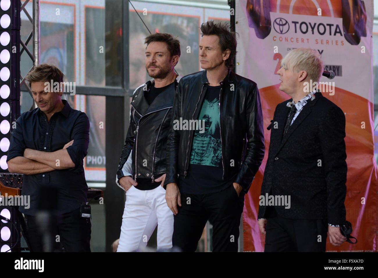 Duran Duran performing live on NBC's Today show Featuring: Duran Duran ...