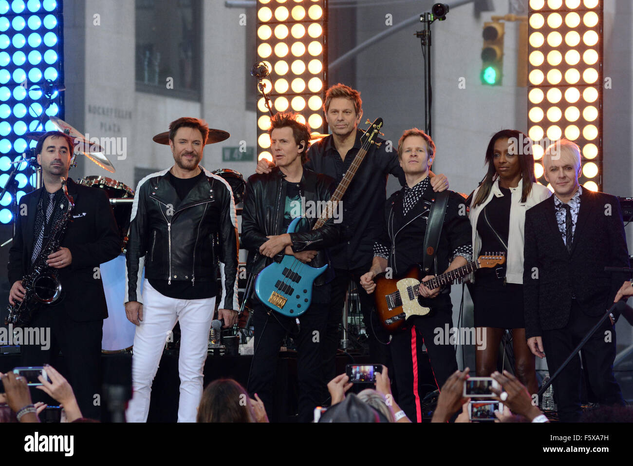 Duran Duran performing live on NBC's Today show Featuring: Duran Duran ...