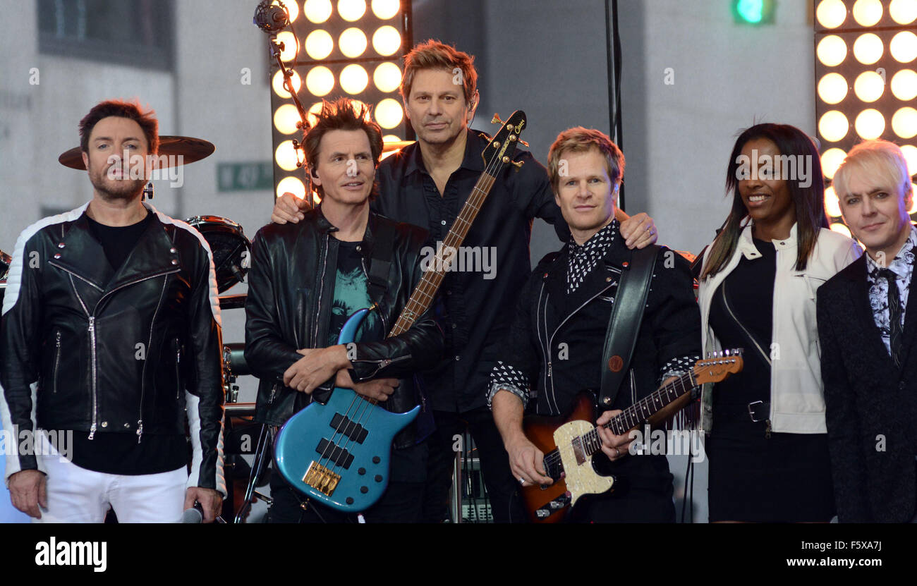 Duran Duran performing live on NBC's Today show Featuring: Duran Duran ...