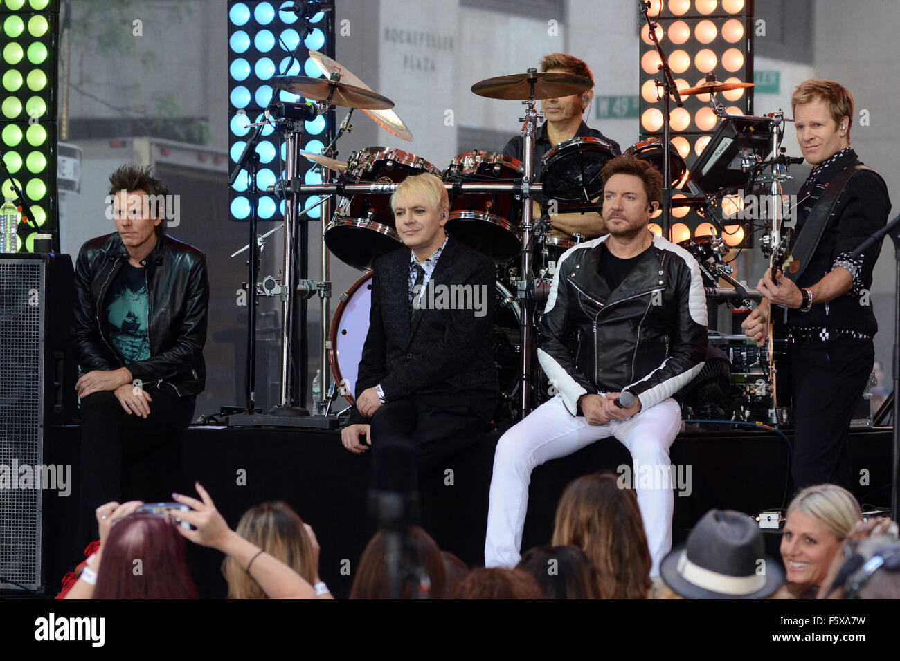 Duran Duran performing live on NBC's Today show Featuring: Duran Duran ...