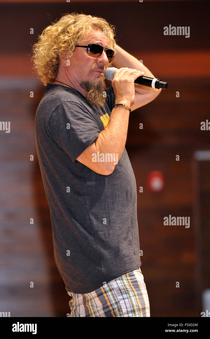 Sammy Hagar signs copies of his book "Are We Having Any Fun Yet?" at ...