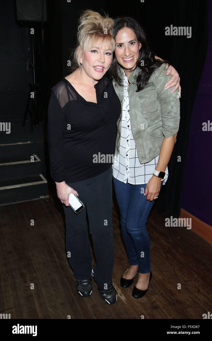 Original Ruthless actress Laura Bell Bundy visits the current cast of ...