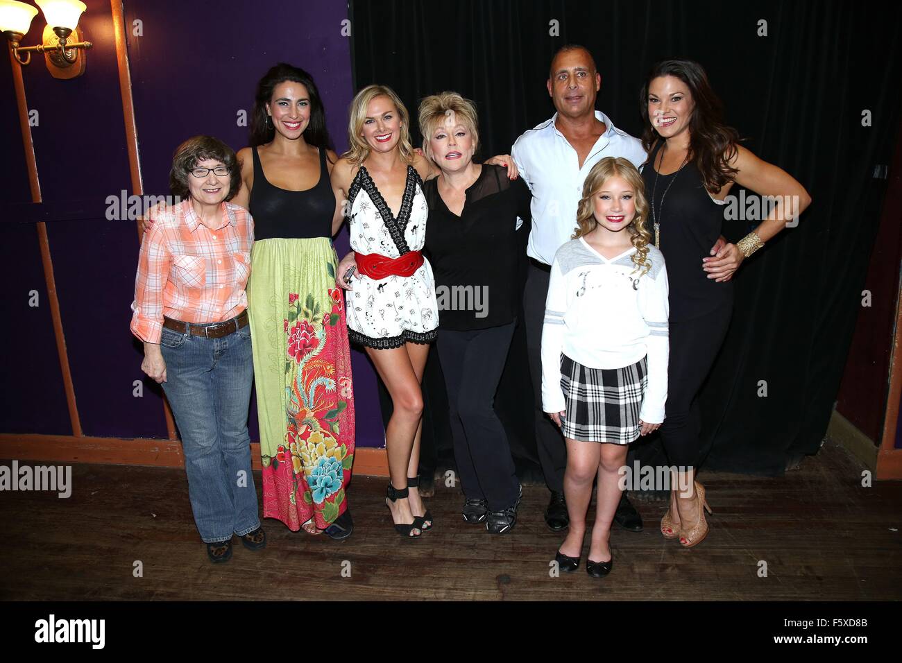 Original Ruthless actress Laura Bell Bundy visits the current cast of ...