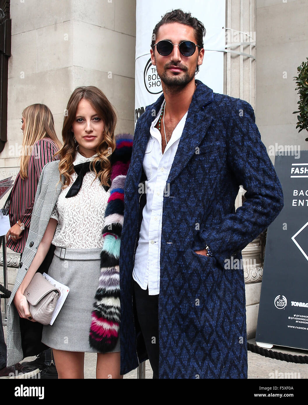 London Fashion Week SS16 - Felder Felder - Outside Arrivals Featuring ...