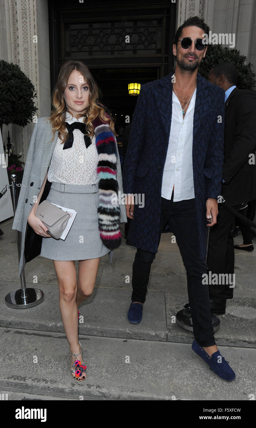 London Fashion Week - Spring / Summer 2016 - Felder Felder - Arrivals ...