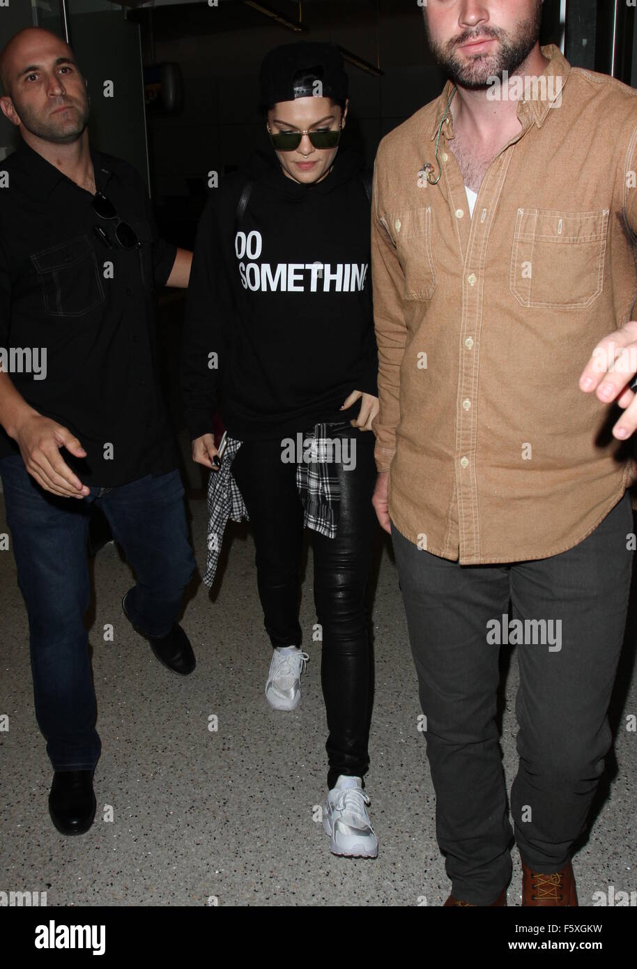 Jessie J arrives at Los Angeles International Airport (LAX) Featuring ...
