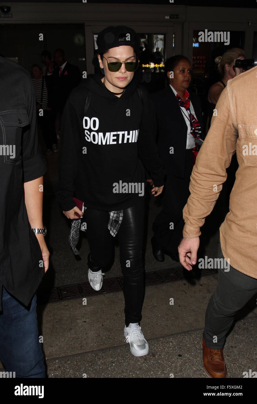 Jessie J arrives at Los Angeles International Airport (LAX) Featuring ...