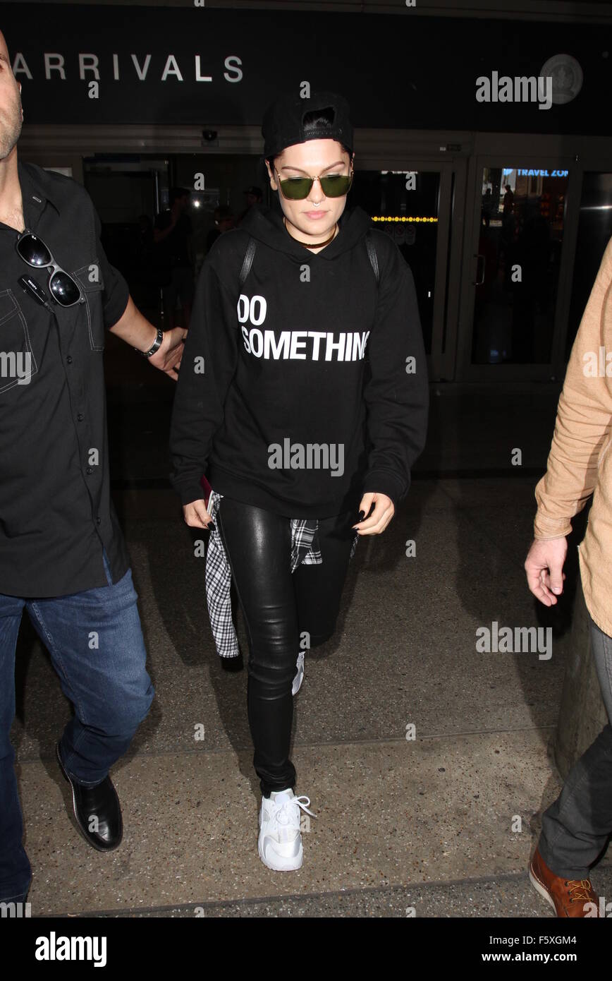 Jessie J arrives at Los Angeles International Airport (LAX) Featuring ...