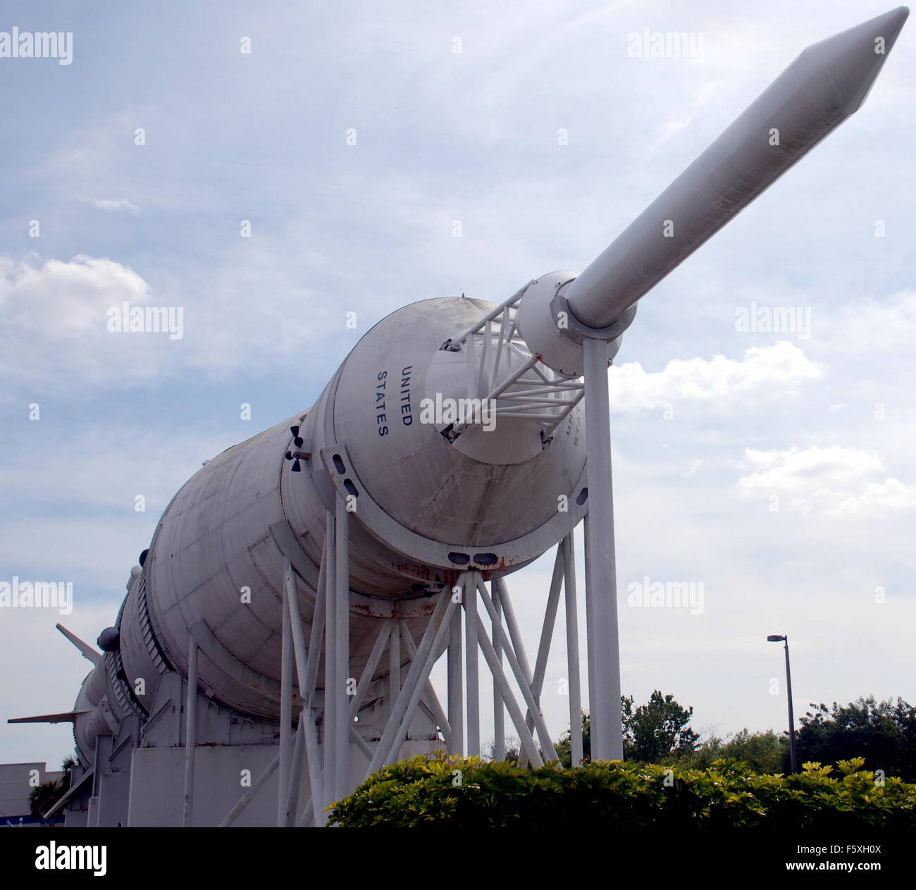 Saturn v rocket museum hi-res stock photography and images - Alamy