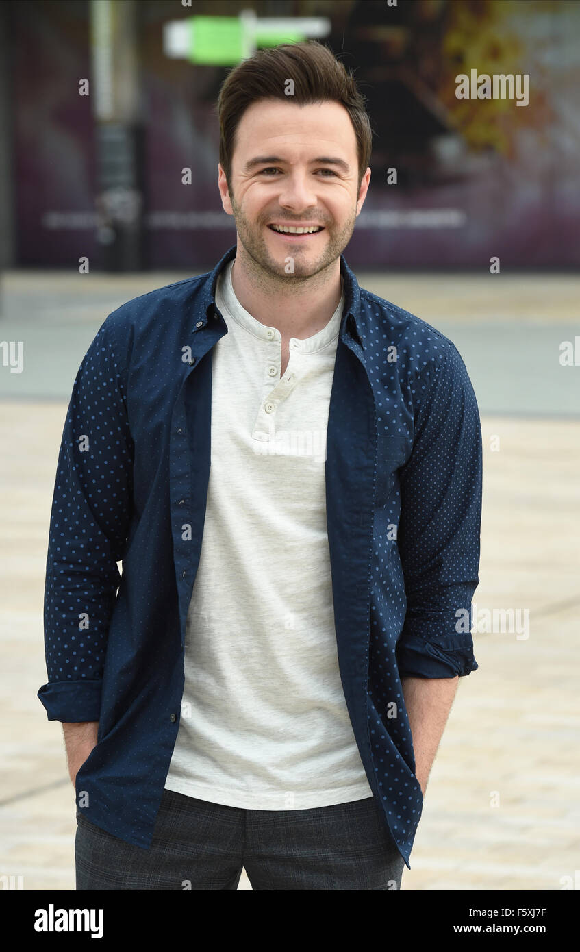 Shane Filan at the BBC Breakfast studios in Manchester Featuring: Shane ...