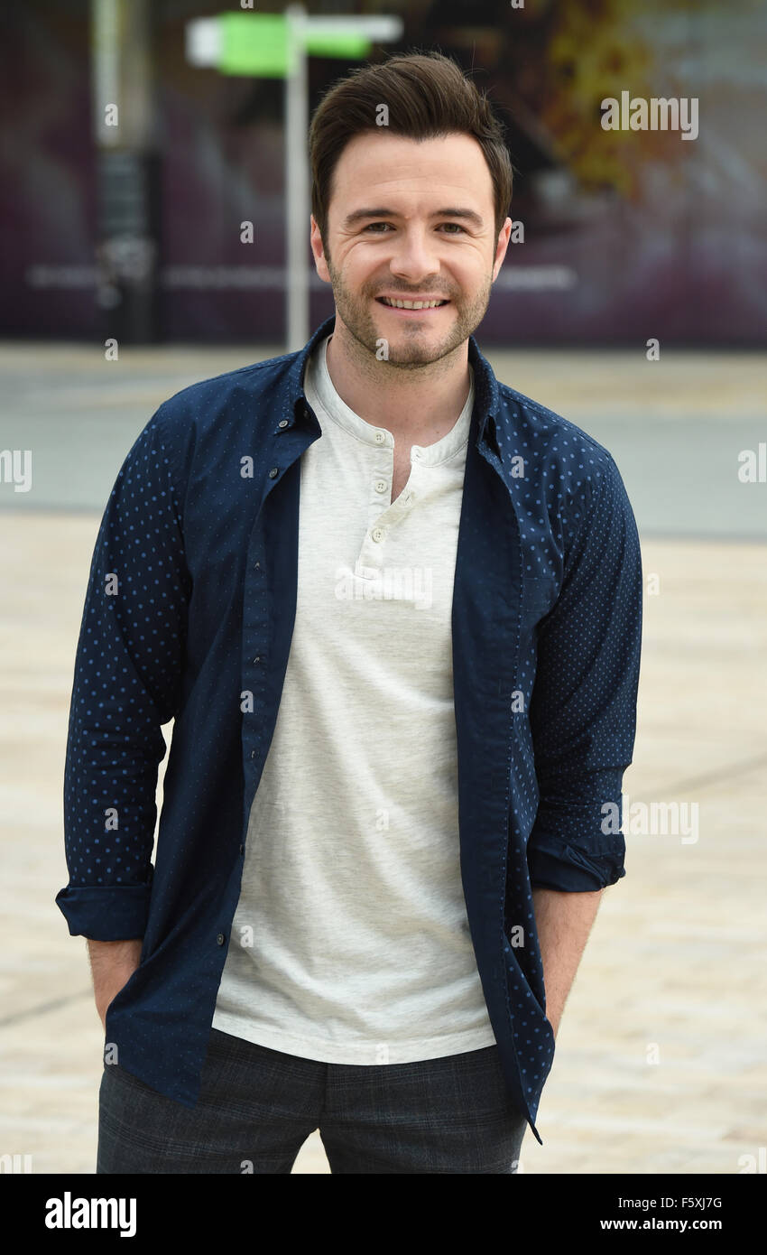 Shane Filan at the BBC Breakfast studios in Manchester Featuring: Shane ...