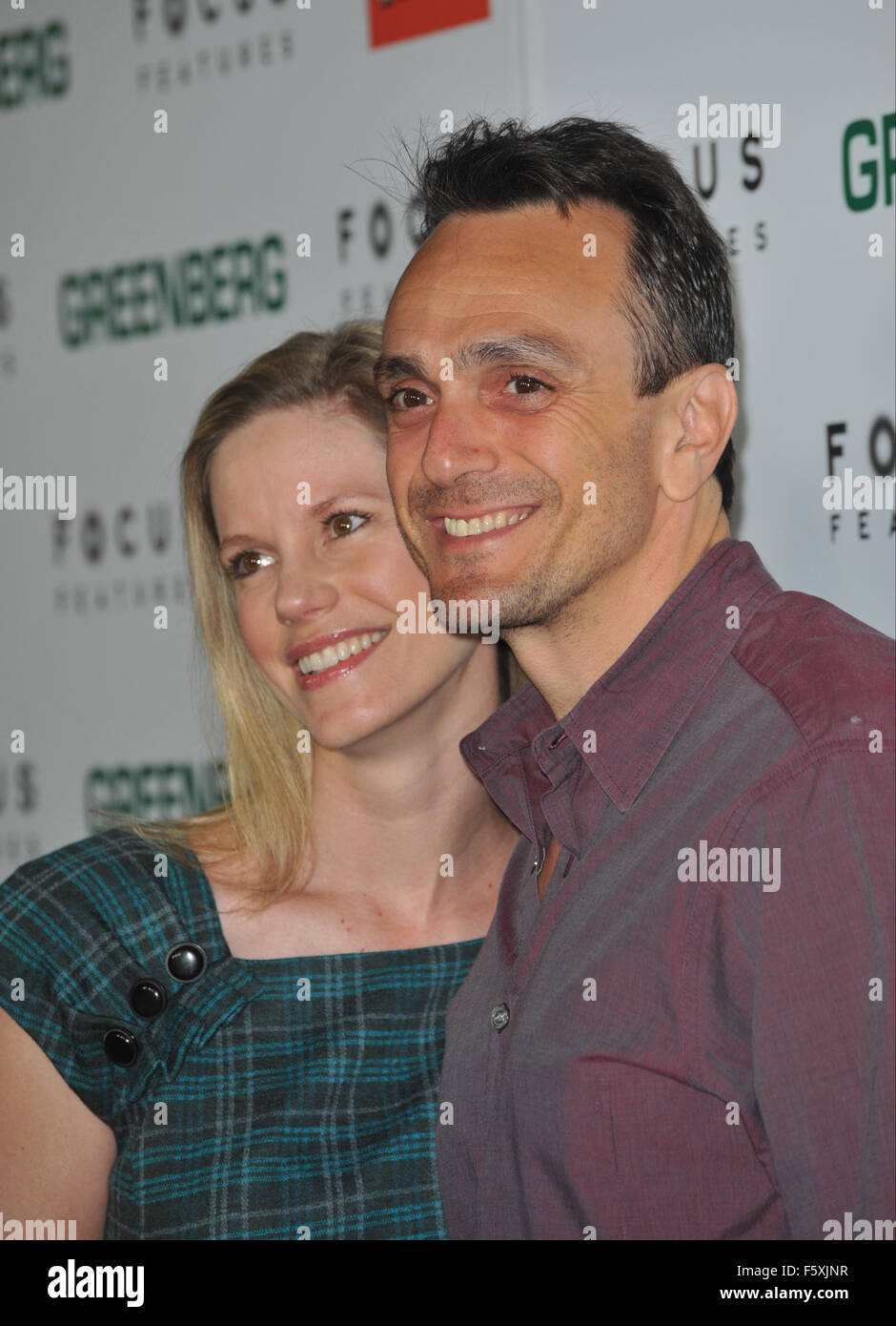 LOS ANGELES, CA - MARCH 18, 2010: Hank Azaria & Katie Wright at the Los ...