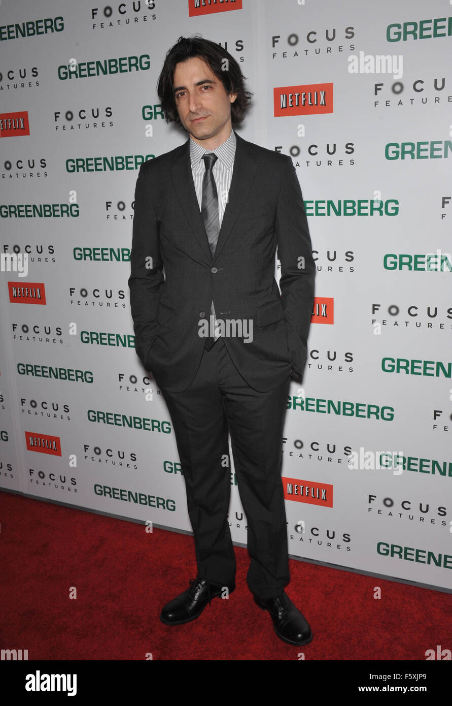 LOS ANGELES, CA - MARCH 18, 2010: Writer/director Noah Baumbach at the ...