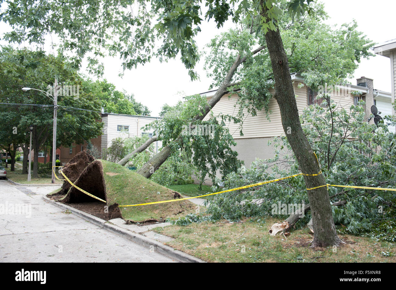 Wind Destruction Outdoors Stock Photo - Alamy