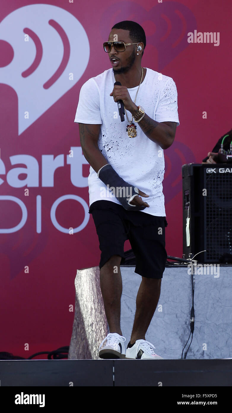 iHeartRadio Music Festival 2015 - Performances - Day 2 Featuring: Trey ...