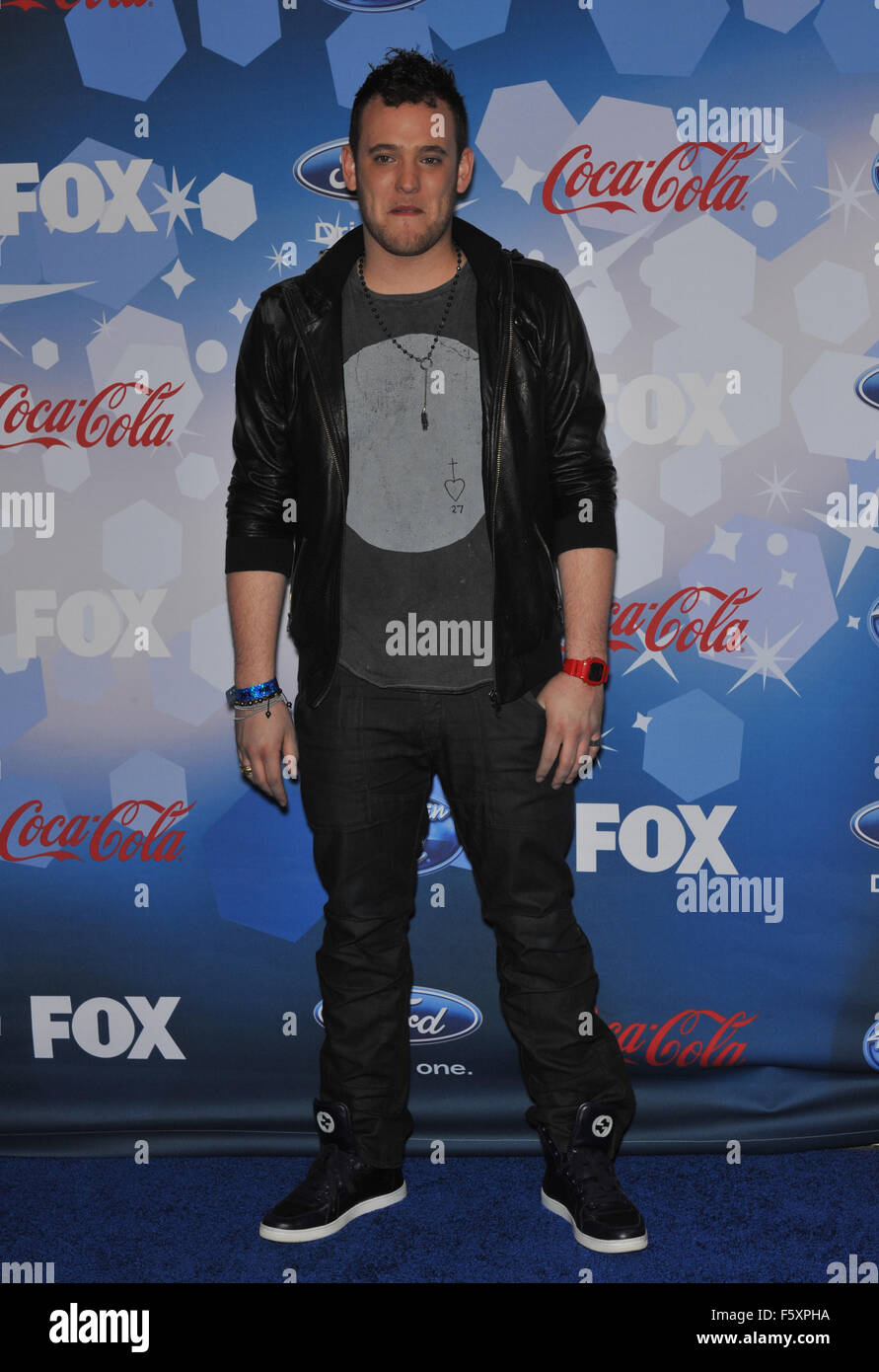 LOS ANGELES, CA - MARCH 11, 2010: Matt Giraud at the party for the ...